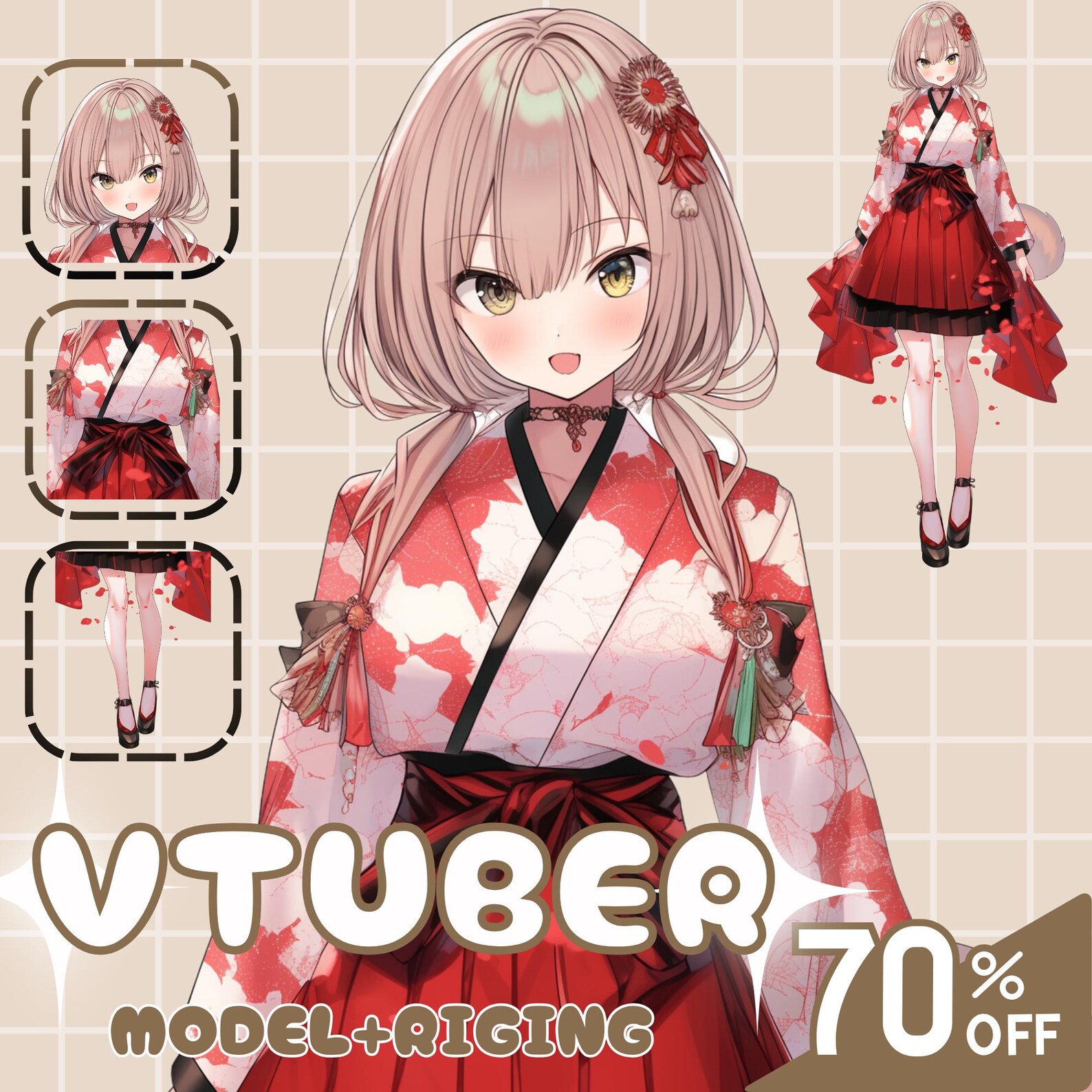 Live2d Vtuber Custom Custom Vtuber Model Vtuber Commission Vtuber ...