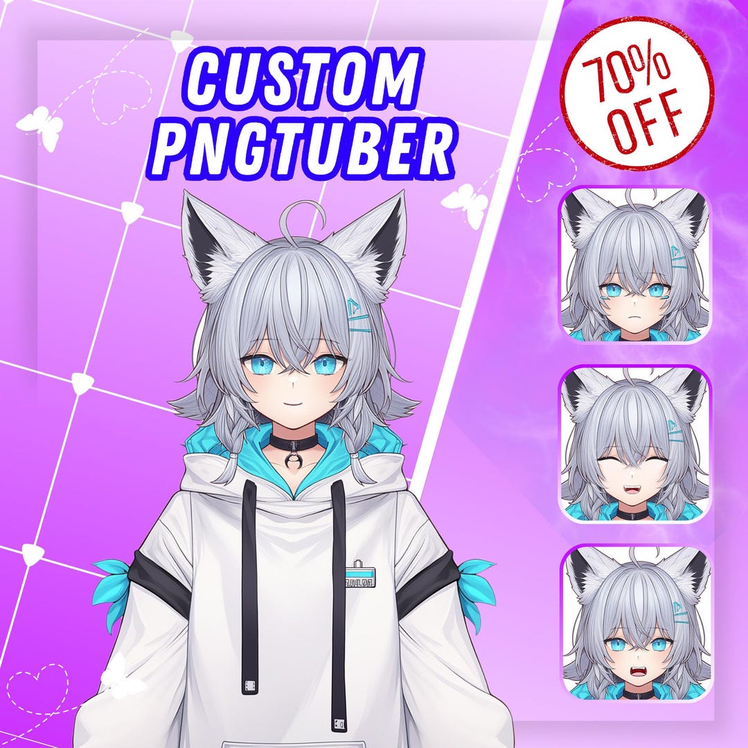 CUSTOM PNGTUBER MODEL, Pngtuber, Png Tuber, Twitch Pngtuber, Pngtuber ...