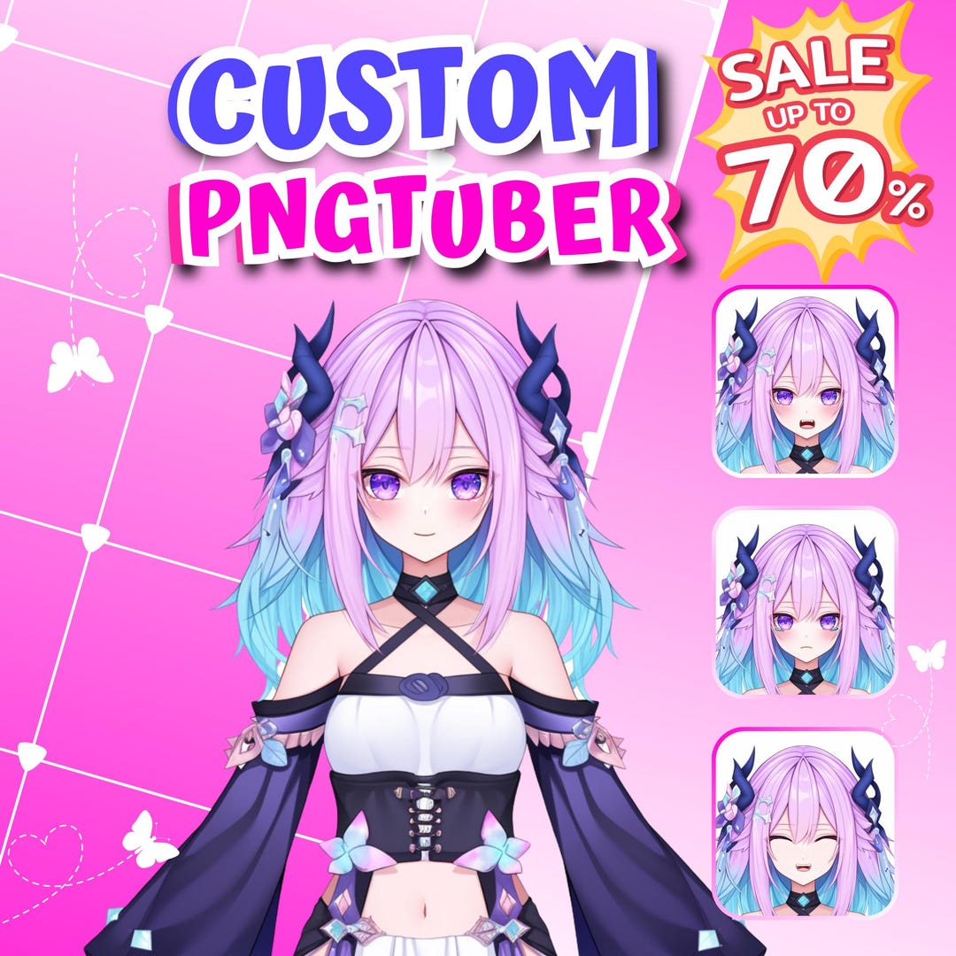 Custom PNGTUBER, Veadotube, Pfp, Pngtuber Commission, Png Tuber, Anime ...