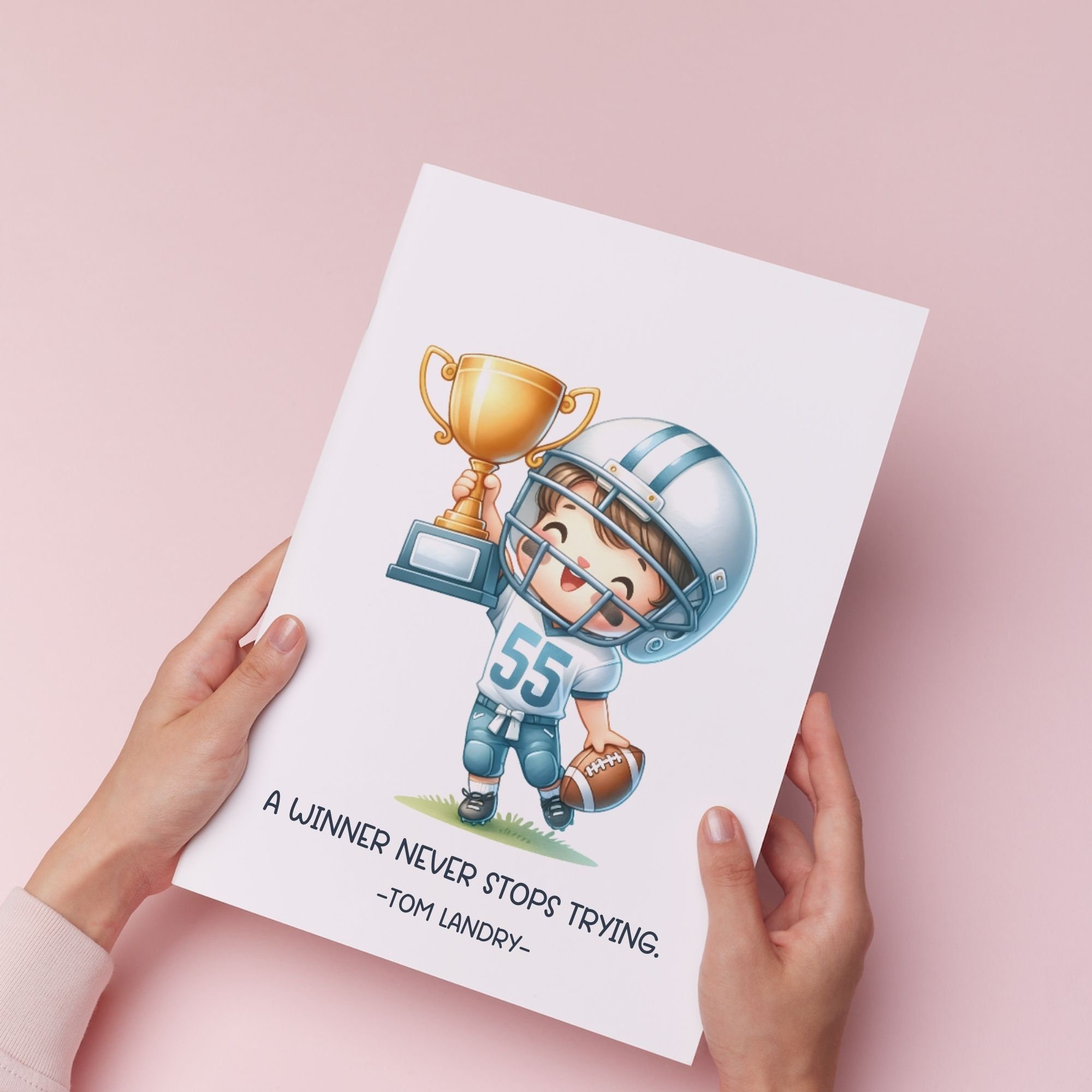 Watercolor American Football Clipart, Super Bowl Clipart, Watercolor ...