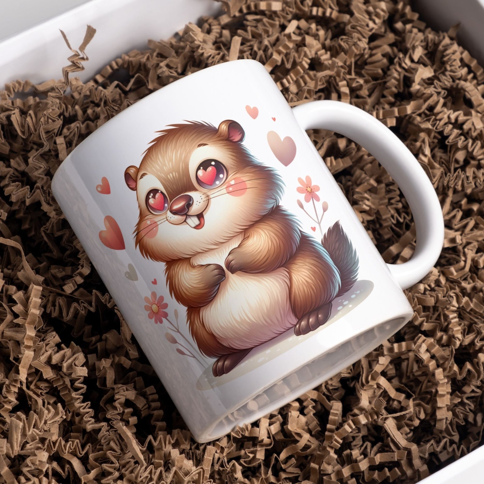 Watercolor Groundhog Clipart, Watercolor Cute Animal, Watercolor ...