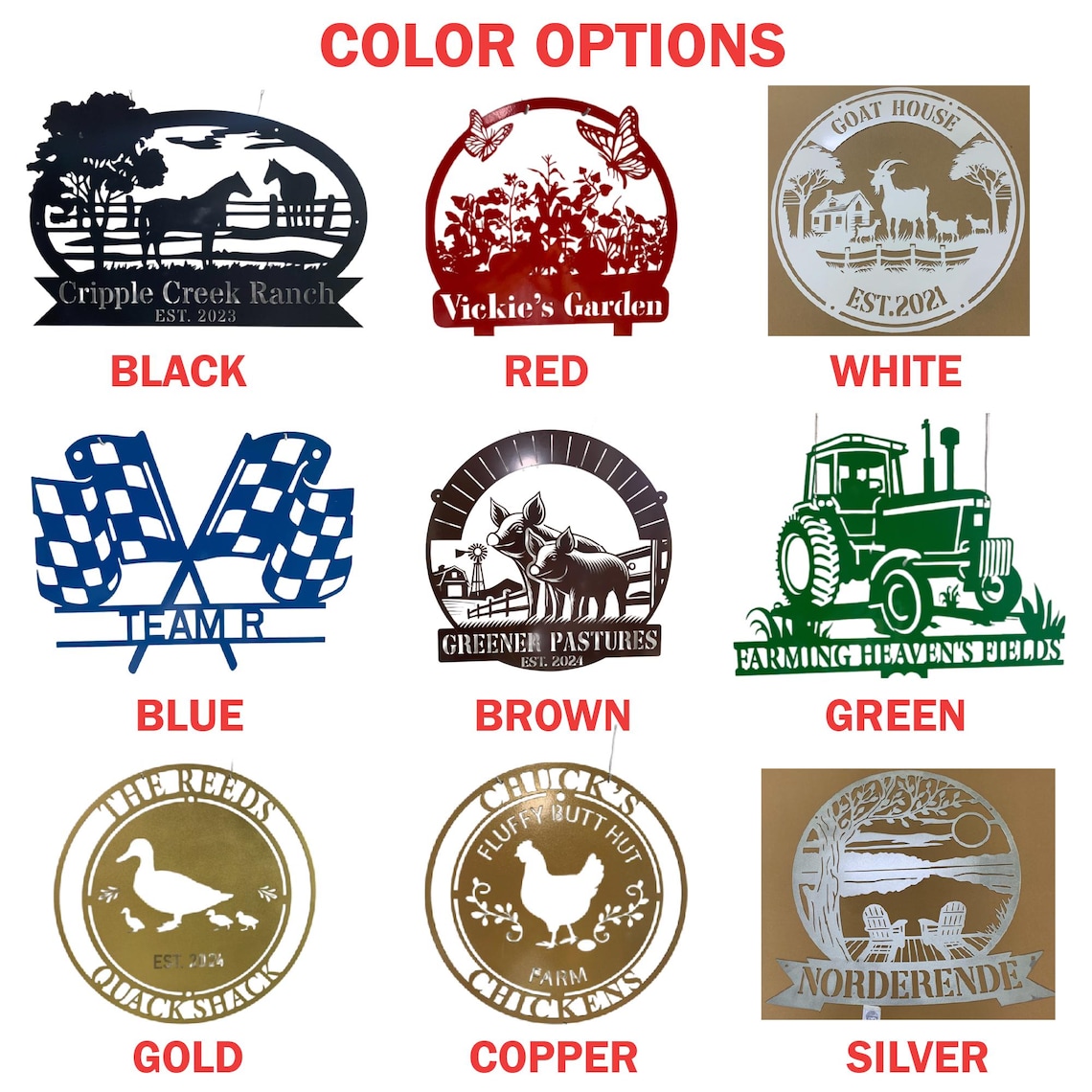 Custom Vegetables Garden Metal Stake, Gardening Metal Yard Sign, Custom ...