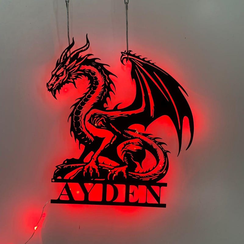 Dragon Sign - Etsy