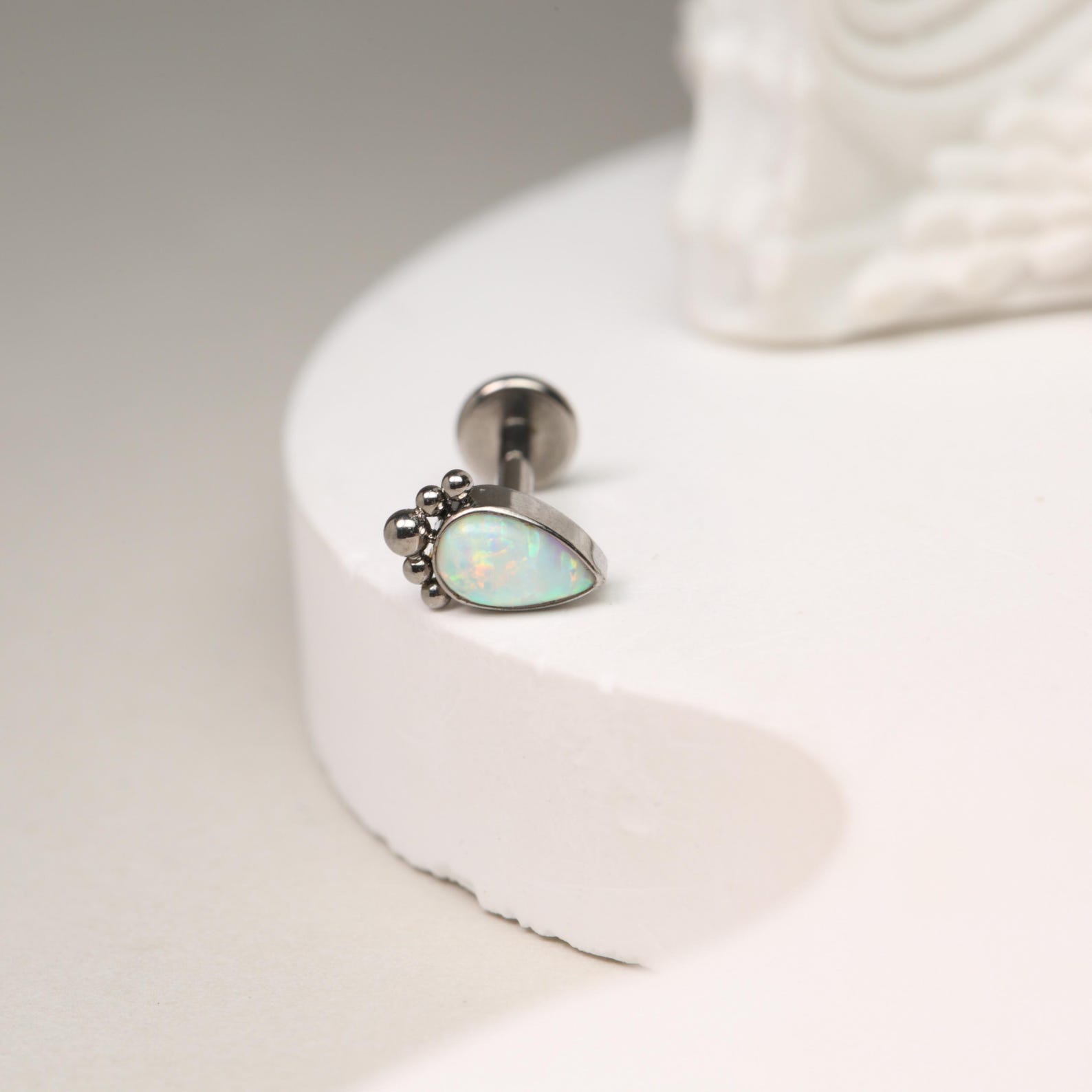 Radish Shape Opal Lip Ring -nose Stud Earring Stud Labret Medusa ...