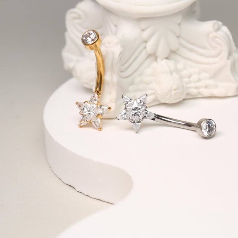 Unique Belly Ring - Etsy