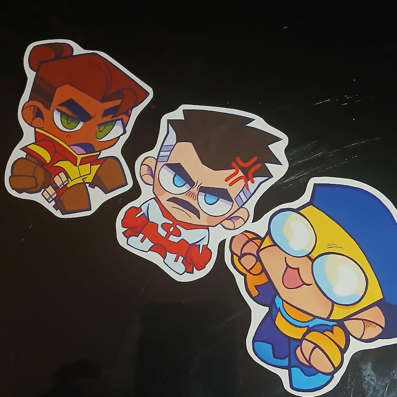 Mark, Omni, and Rex | the Invincible | Acrylic Keychains and Stickers ...