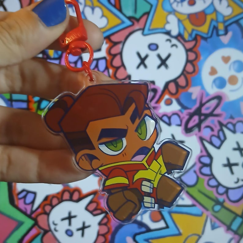 Mark, Omni, and Rex | the Invincible | Acrylic Keychains and Stickers ...