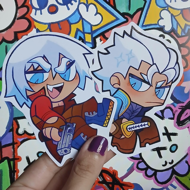 Dante Devil May Cry Chibi - Etsy