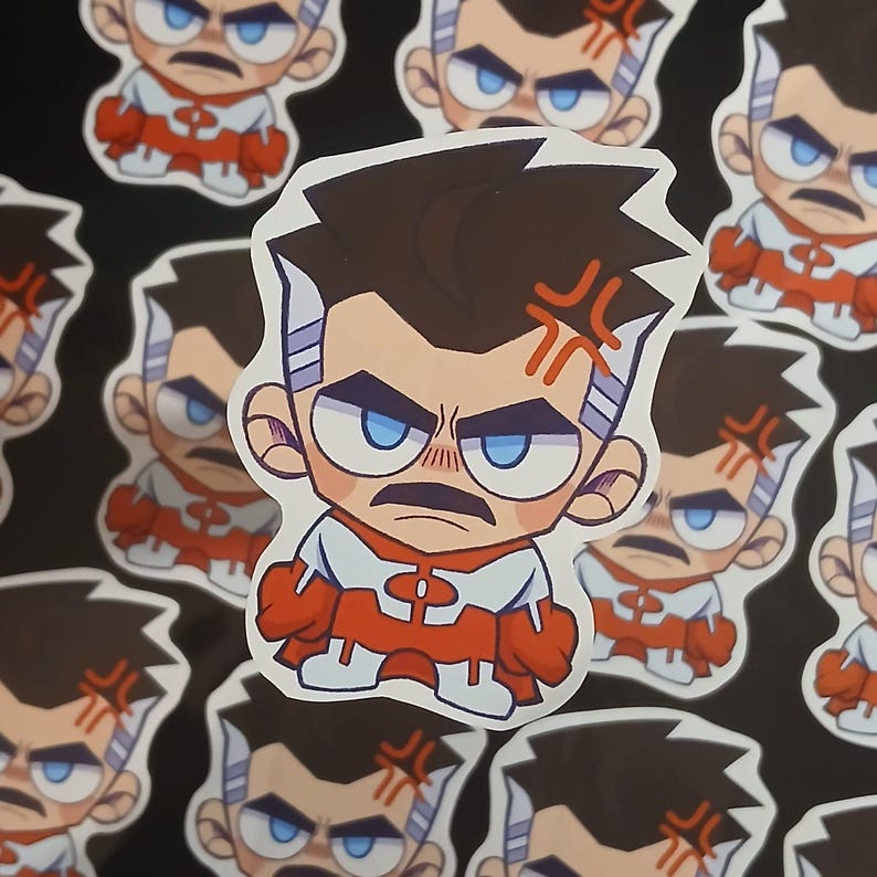 Mark, Omni, and Rex | the Invincible | Acrylic Keychains and Stickers ...