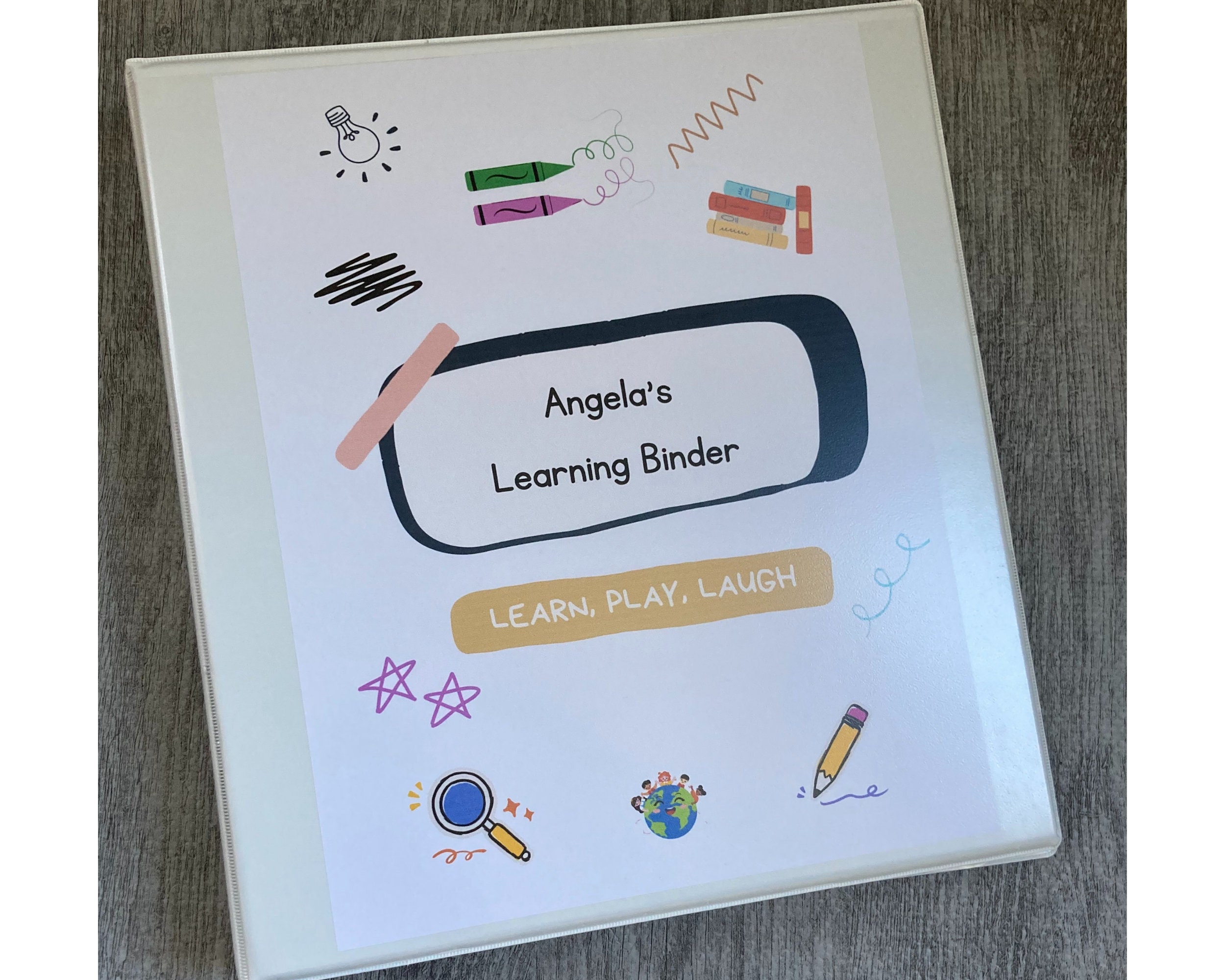 Learning Binder Preschool- Kindergarten Readiness| Busy Book ...