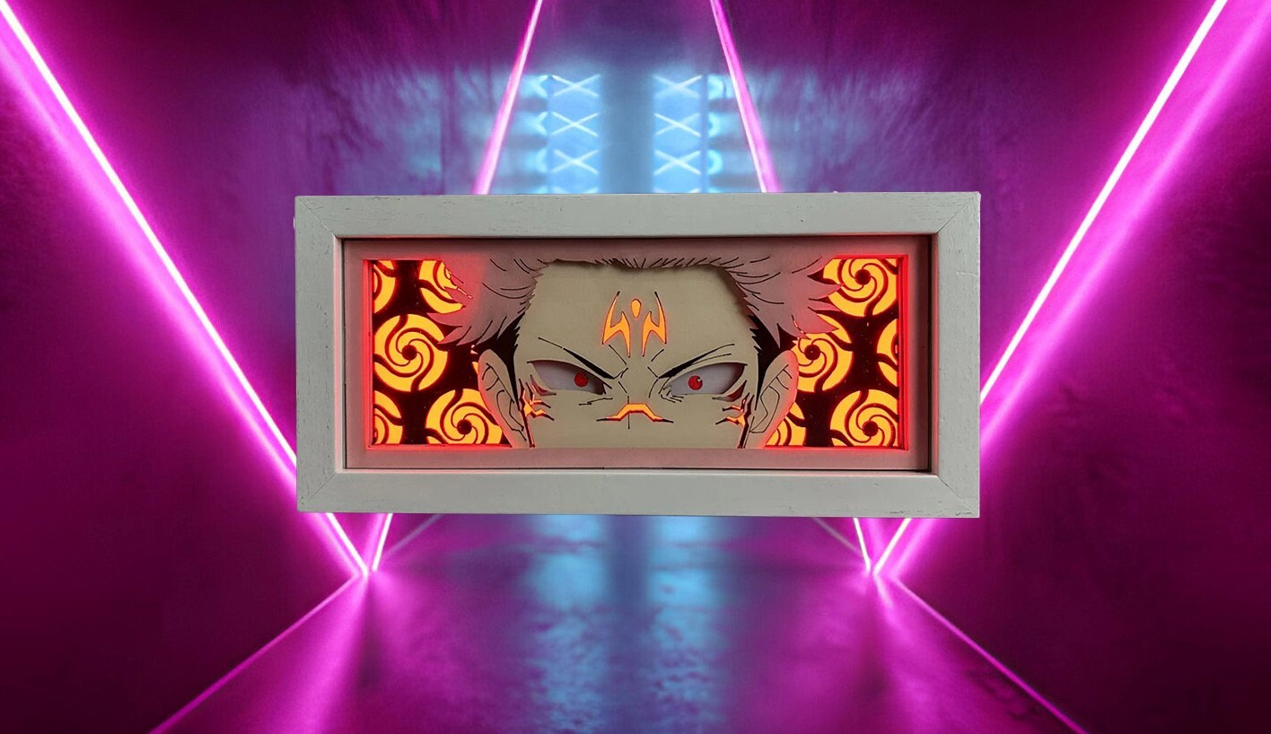 Anime Led Light Box, Sakuna,yuji Itadori, for Him, Her, Birthday Gift ...