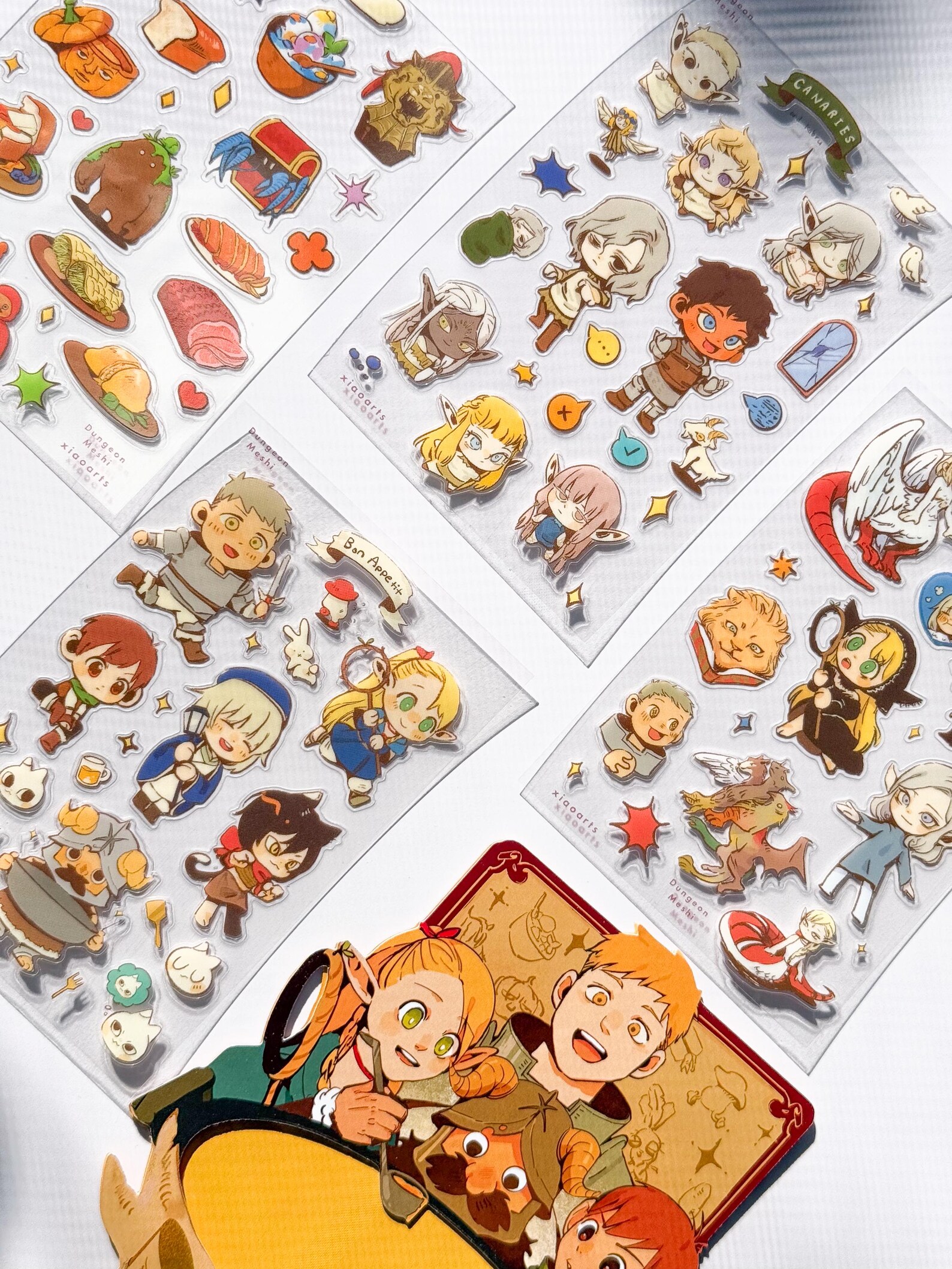DUNGEON MESHI | Decor Sticker Pack - Etsy