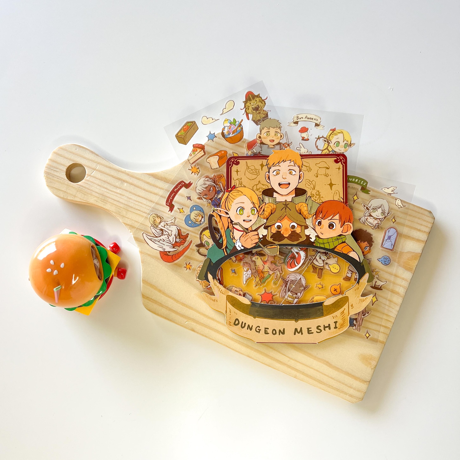 DUNGEON MESHI | Decor Sticker Pack - Etsy