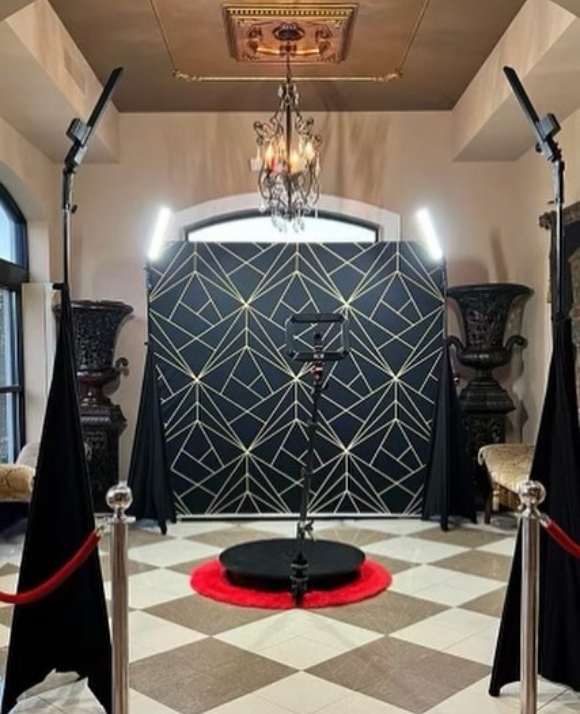 2 Double Sided 8X8 Backdrops (4 DESIGNS), Custom Backdrop, Wedding ...