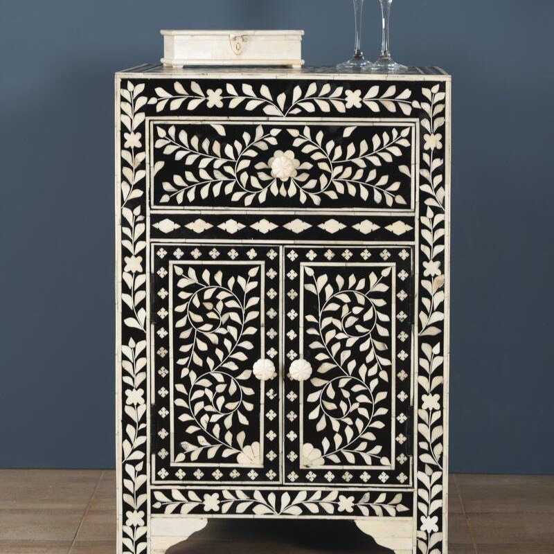 Bone Inlay Nightstand - Etsy