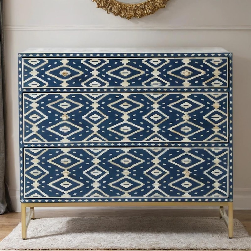 Bone Inlay Chest - Etsy