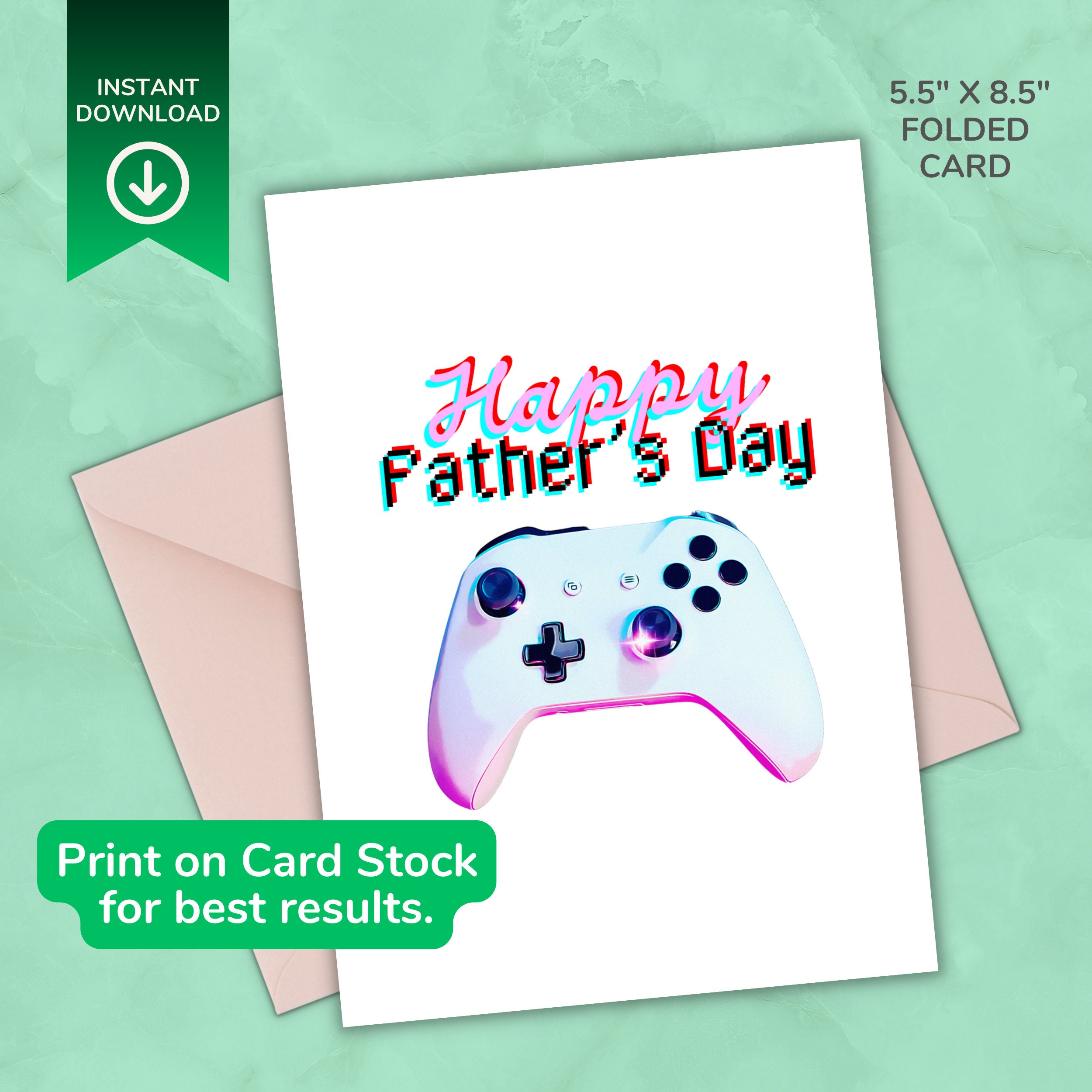 Father's Day Card, Printable Father's Day Card, Father's Day Card From ...