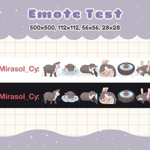 Moo Deng Emotes, Baby Hippo Twitch Emote Pack, Pygmy Hippo Discord ...