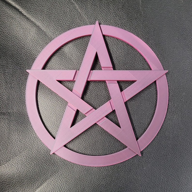 Pentacle Wall Art / Altar Tool / Shrine Decor - Etsy