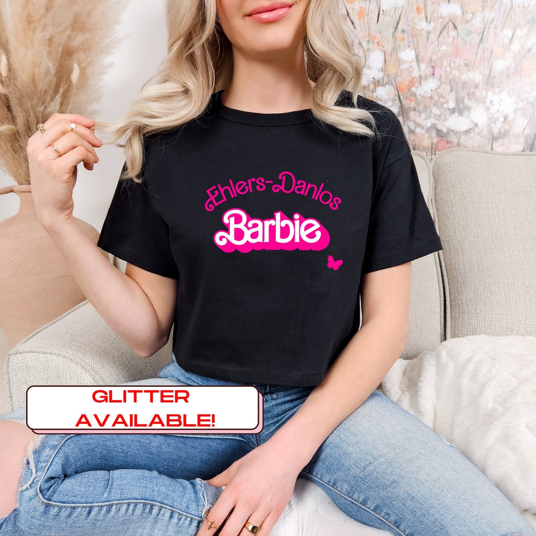 Ehlers-danlos Barbi CROPPED Cotton Tee, EDS Awareness T-shirt, Funny ...