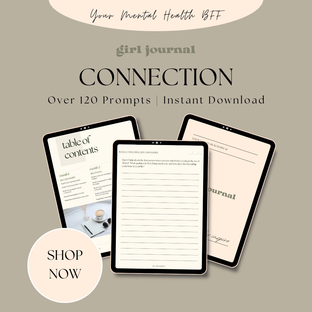 Daily Journal With Prompts | Guided Journal | Daily Digital Journal ...