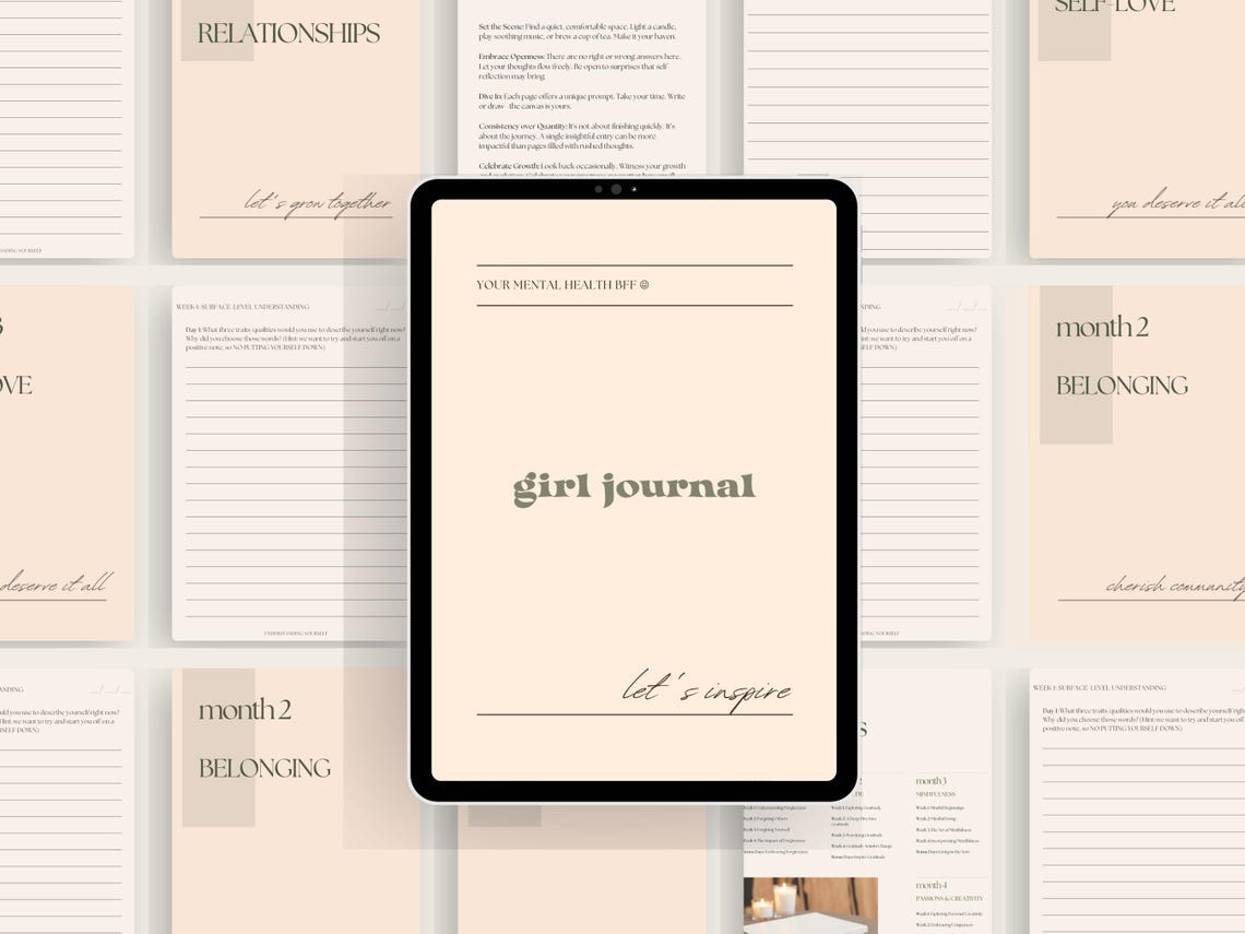 Digital Journal | Daily Journal | Daily Prompts | Undated Journal ...