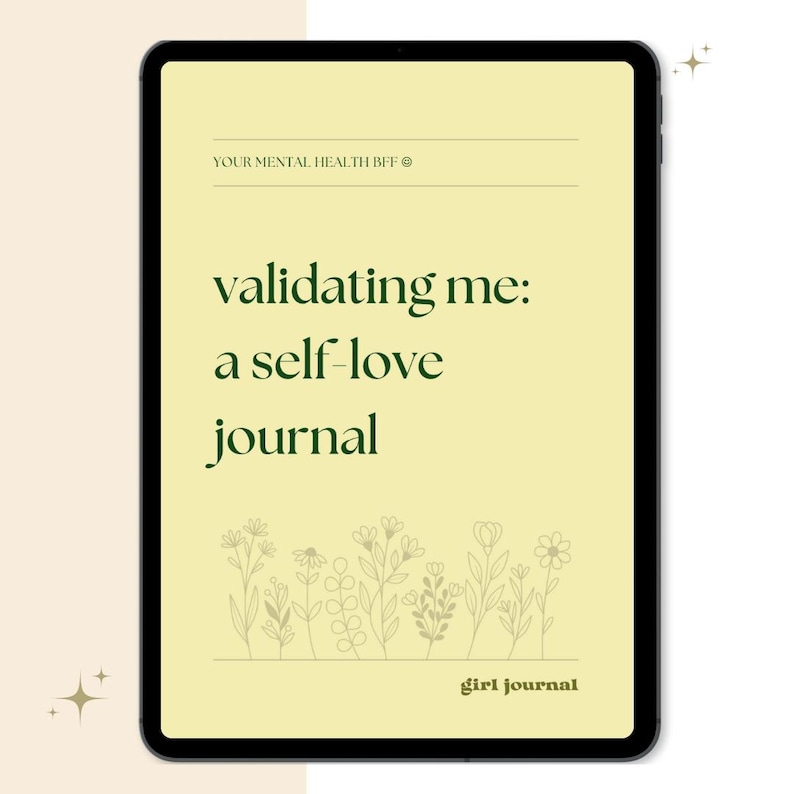 Digital Journal | Daily Prompts | Self-love Workbook | Validation Guide ...