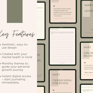 Digital Journal | Daily Journal | Daily Prompts | Undated Journal ...