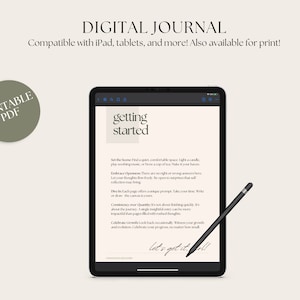 Transformative Daily Digital Journal | 120+ Growth Prompts | Guided ...