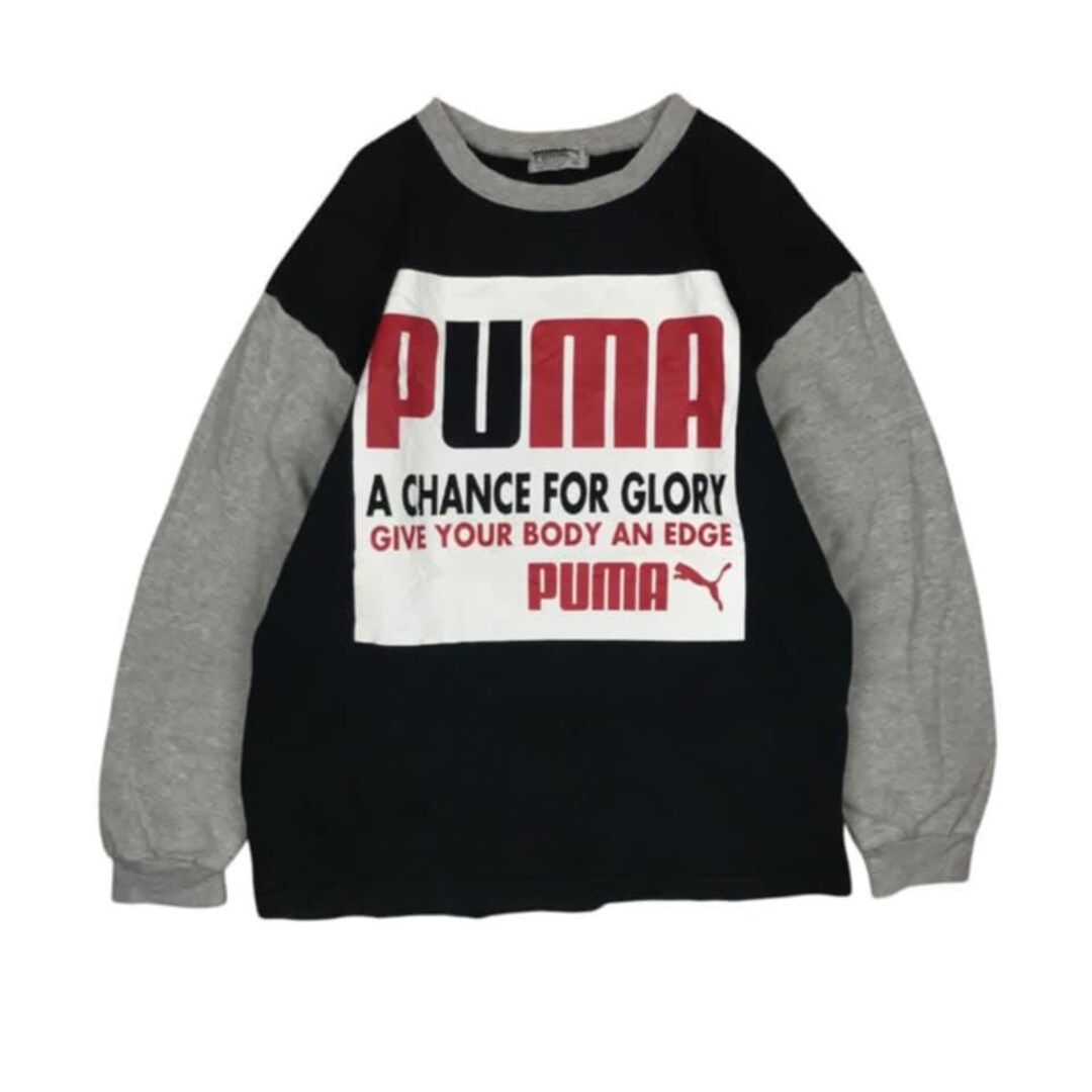 Vintage Puma Sweater, Puma Big Logo - Etsy