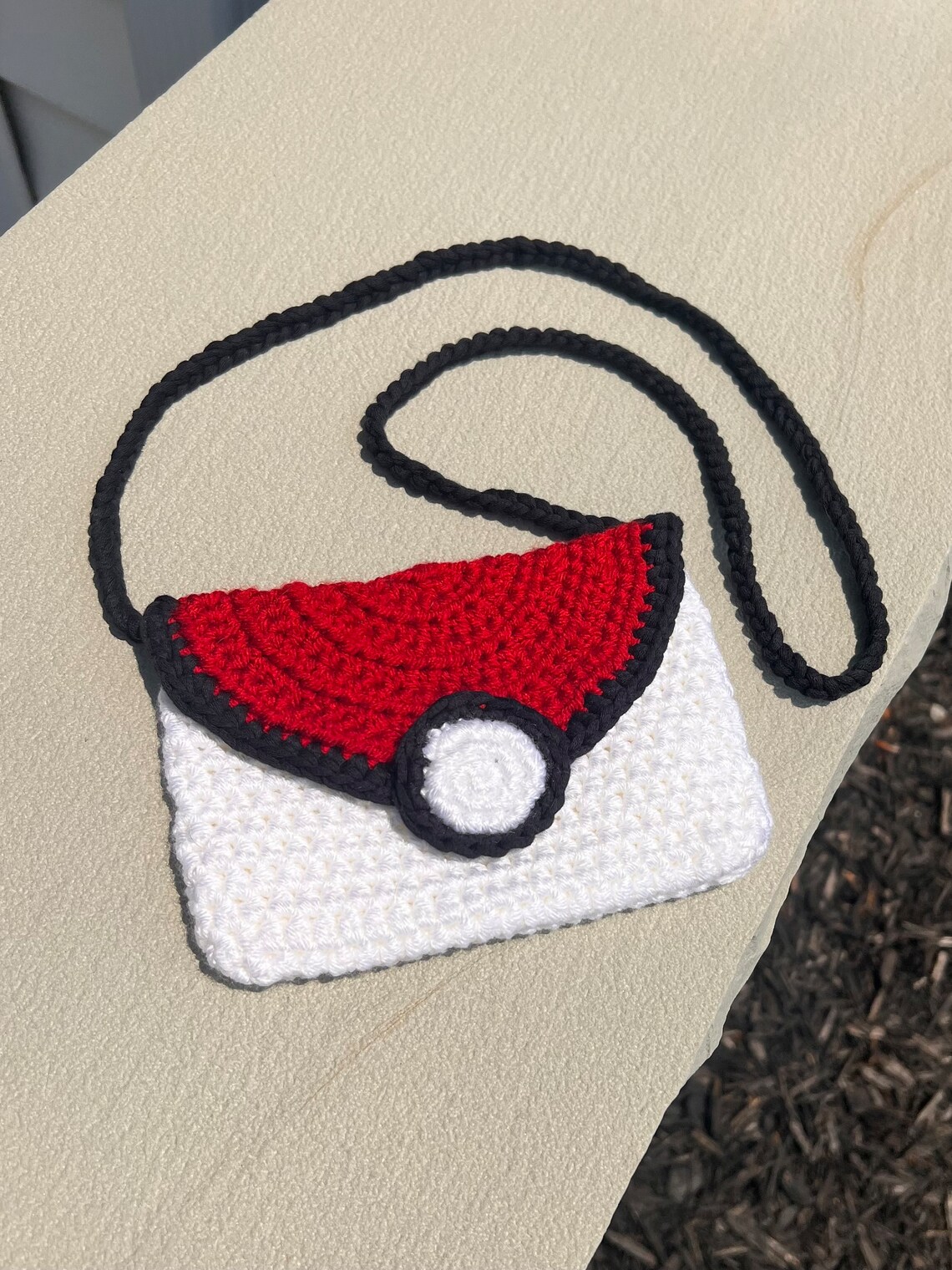 Pokemon Crochet Bag - PATTERN - Pokeball Crochet Purse - PDF Digital ...