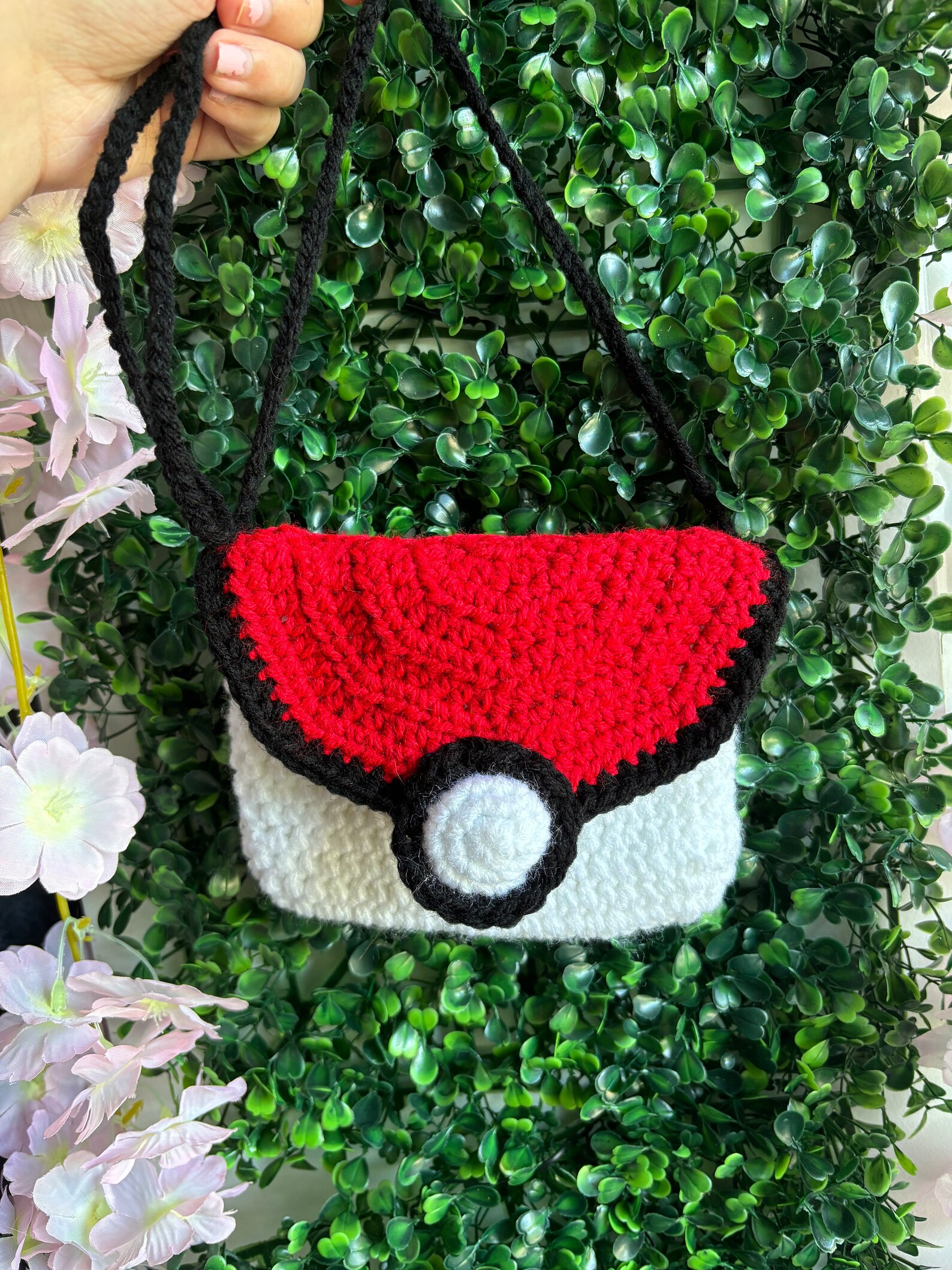 Pokemon Crochet Bag - PATTERN - Pokeball Crochet Purse - PDF Digital ...