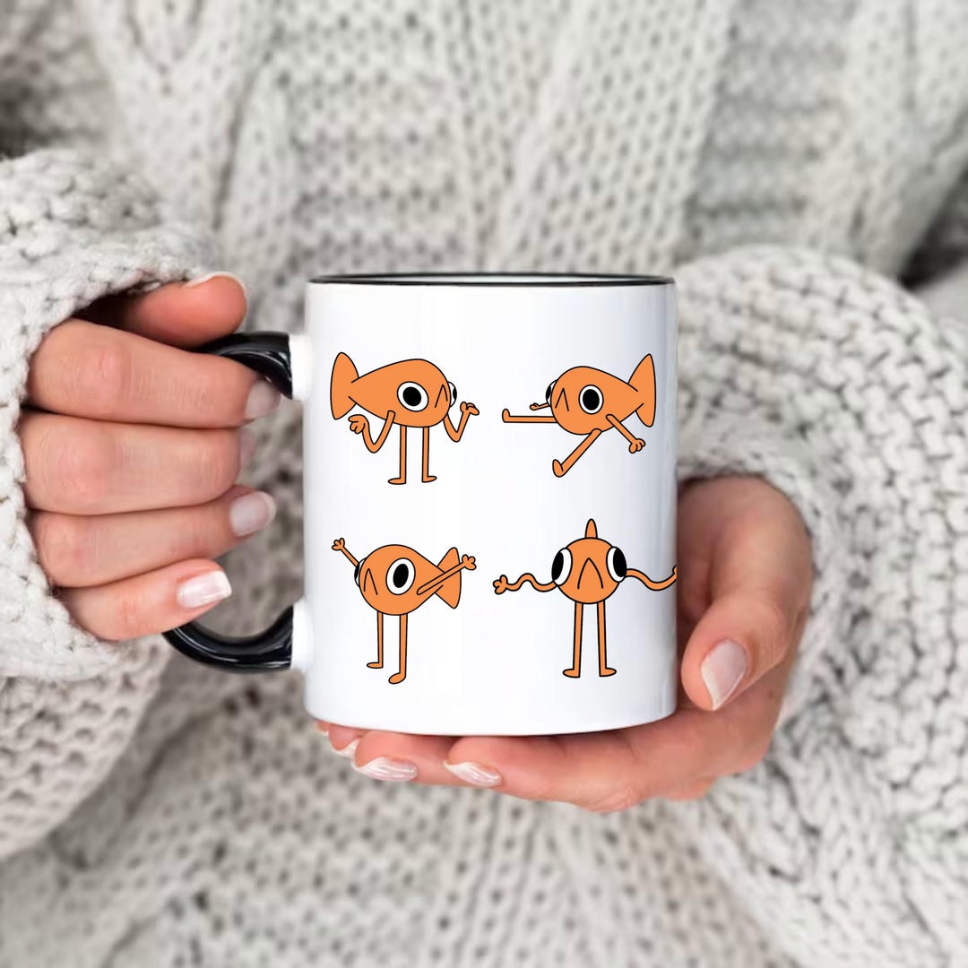 LE POISSON STEVE Mug | Funny Fish Meme | Orange Fish Song | Funny ...