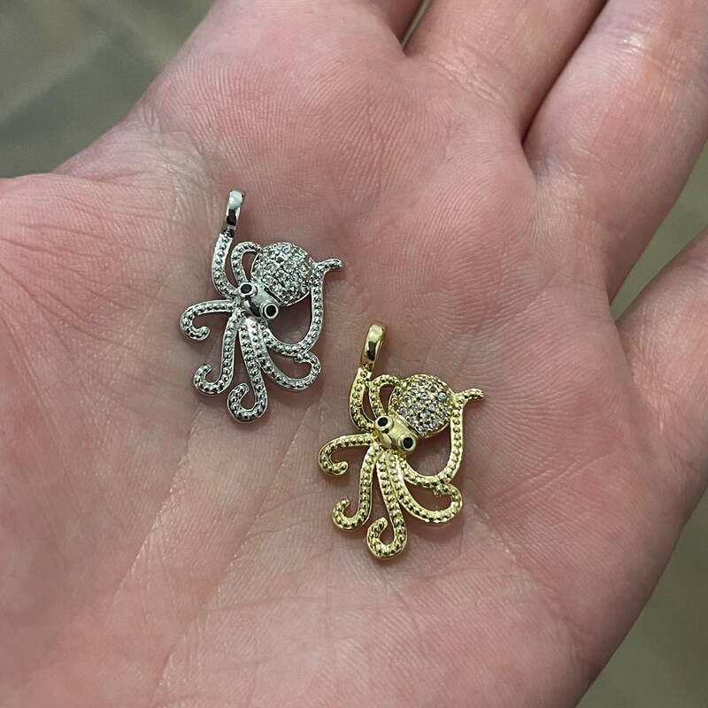 Beaded Octopus Necklace - Etsy