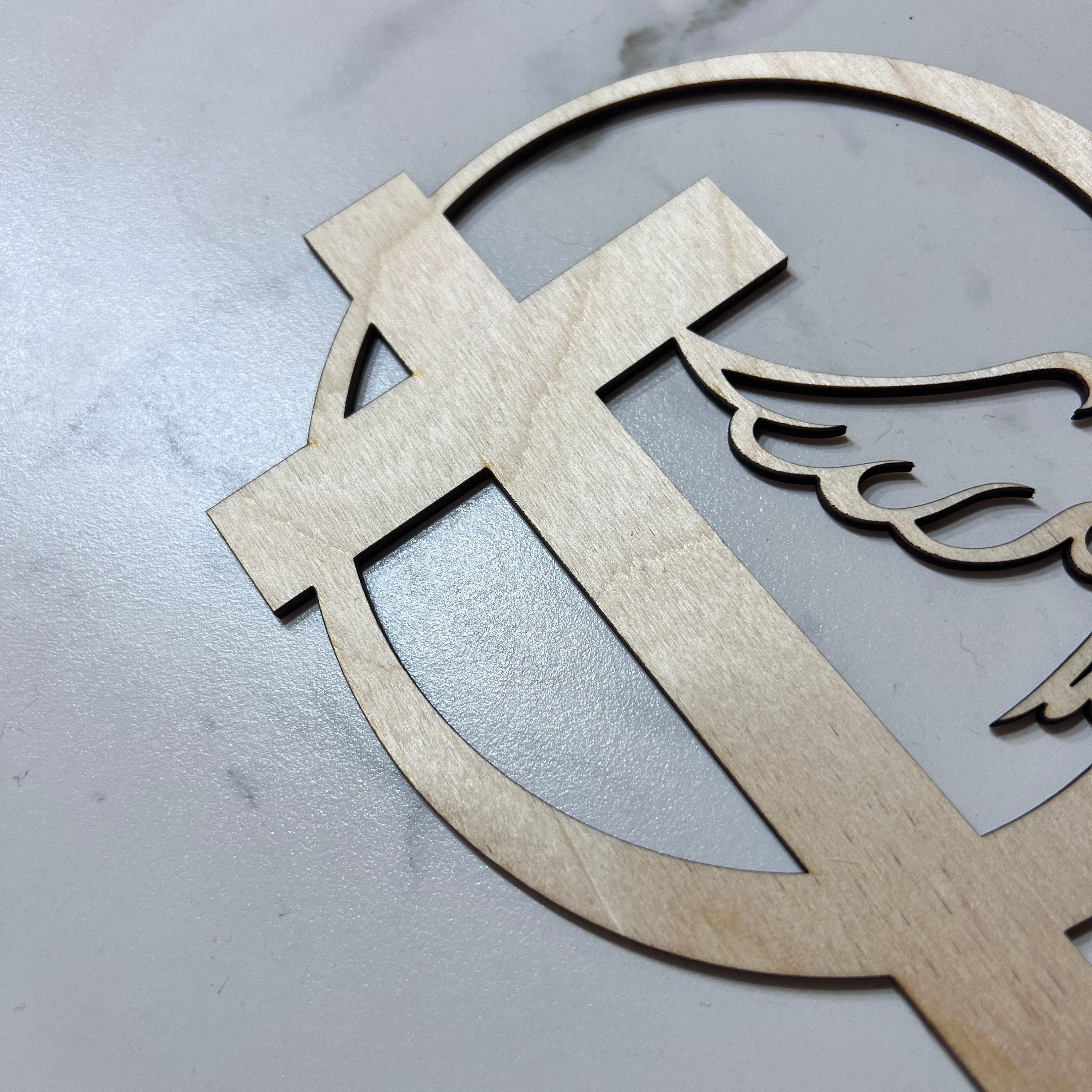 Religious Cake Topper Keepsake Design. Wood Laser File Download SVG, AI ...