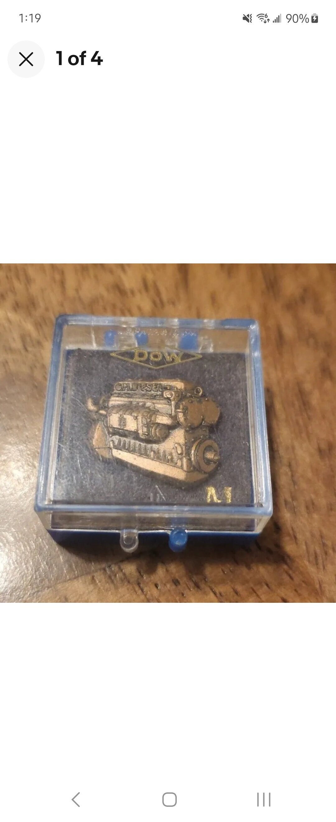 1950s General Motors Diesel Engine Pin GM American Trucks Detroit ...