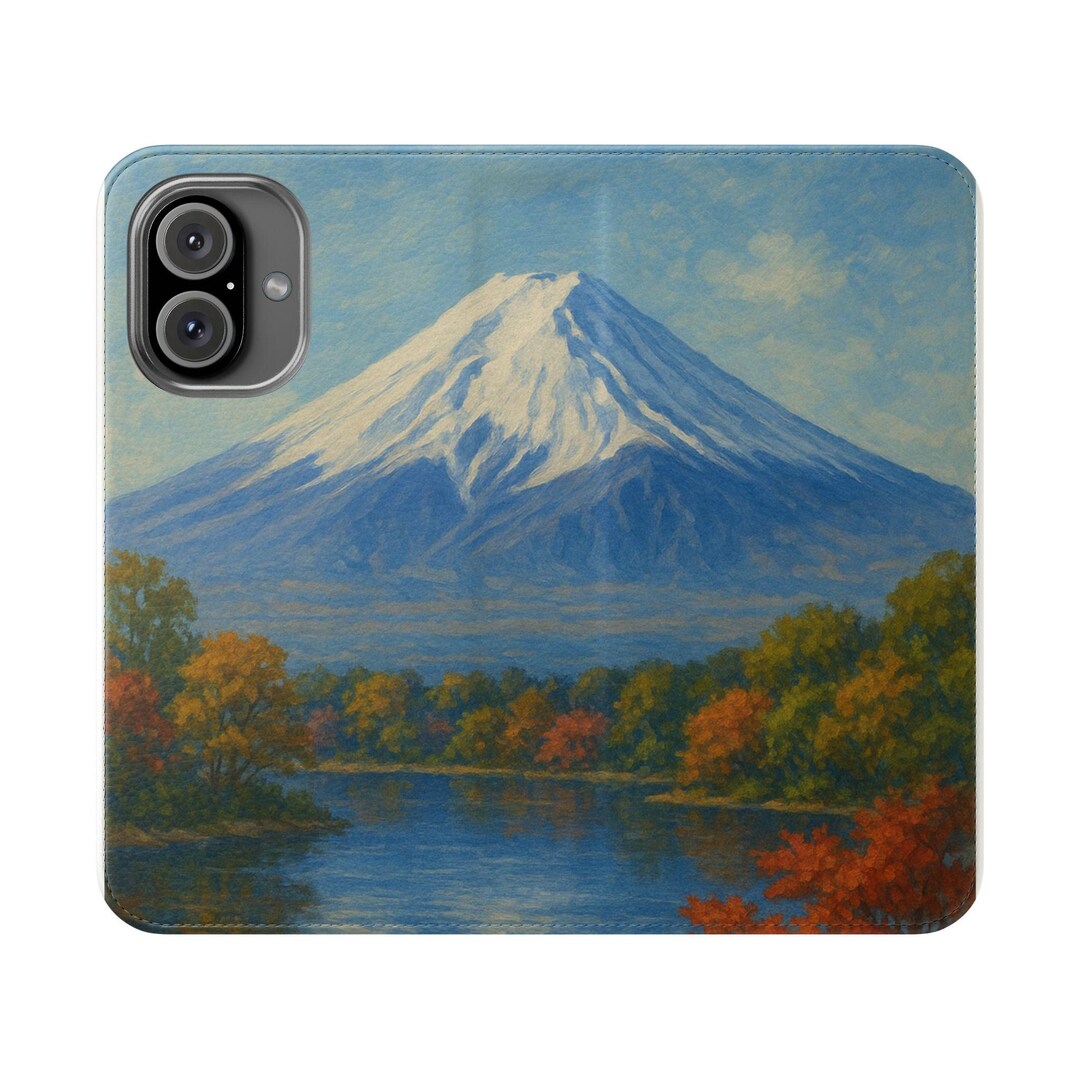 Mount Fuji (yamanashi & Shizuoka) Flip Case, Nature Lover Gift, Phone ...
