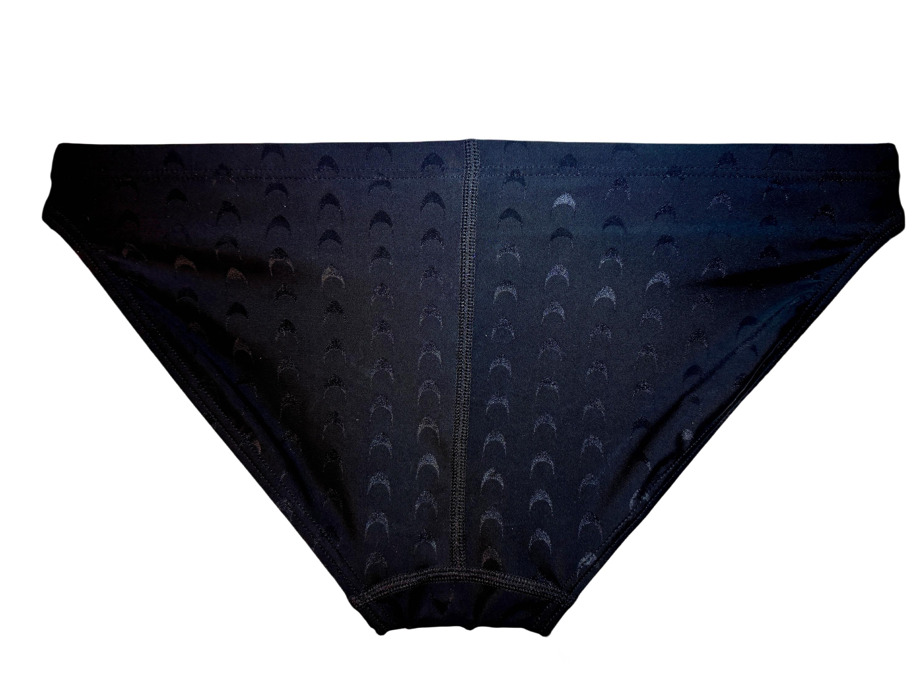 VXA Men's Sharkskin Swim Brief, Water Repellent, Unlined Flat Front ...