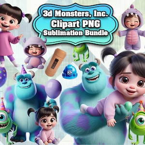 Mike and Sully - Etsy