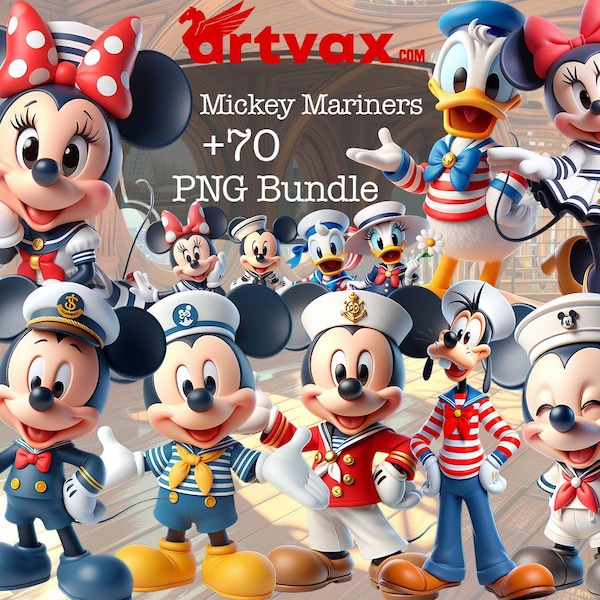 Nautical Mickey Mouse - Etsy
