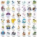 Pokemon PNG Clipart Bundle, 4k Digital Papers, Sublimation Pokeball Png ...