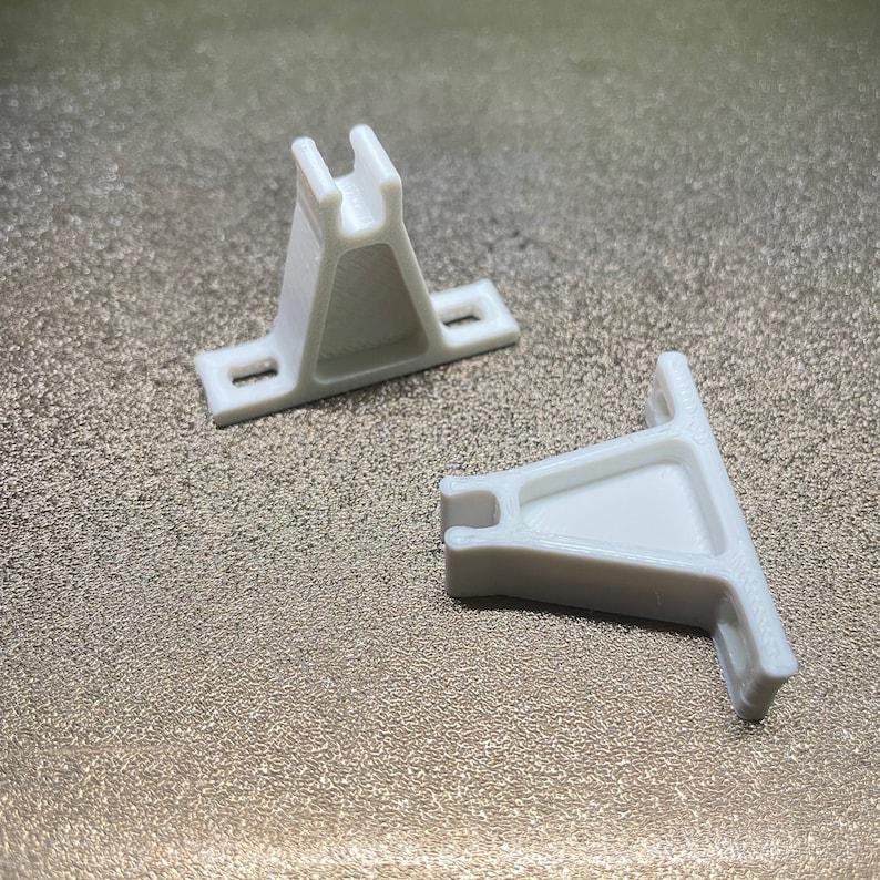 Set of Two Clips for Fixing Kitchen Drawer Fronts, Compatible With Ikea ...