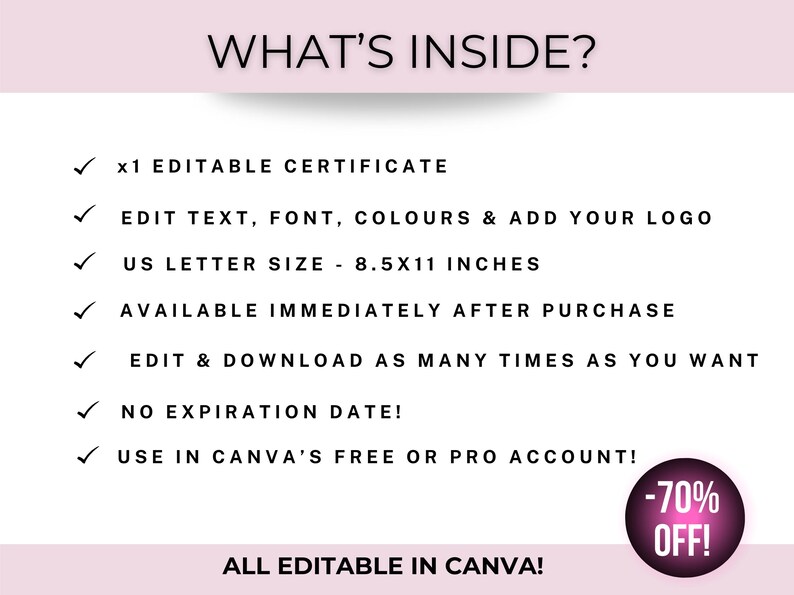 Editable Certificate of Appreciation Template, Printable Appreciation ...