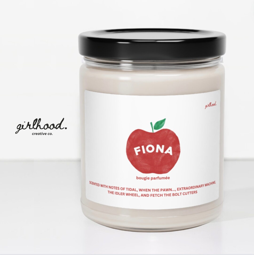 Fiona Apple Candle Fiona Apple Logo Fiona Apple Merch Music Lover ...