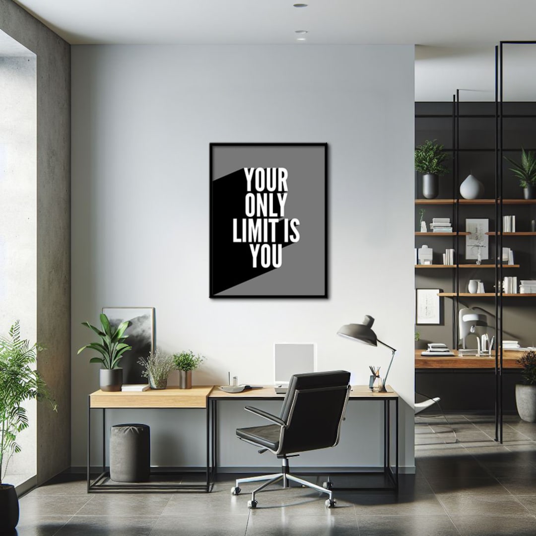 Inspirational Office Wall Art Motivational Quotes Poster for ...