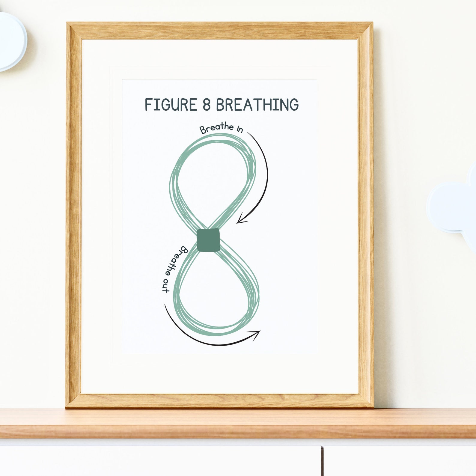 Breathing Exercise for Kids, Infinity Breathing Calming Corner Poster ...