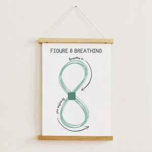 Breathing Exercise for Kids, Infinity Breathing Calming Corner Poster ...