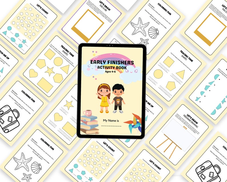 Interactive Toddler Workbooks Bundle: Daycare Learning, Pre-school ...