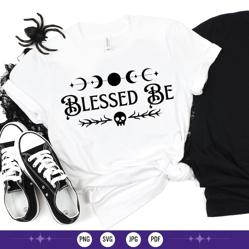 Blessed Be SVG | Pagan SVG | Witchcraft SVG | Wicca Cut Files | Cricut ...
