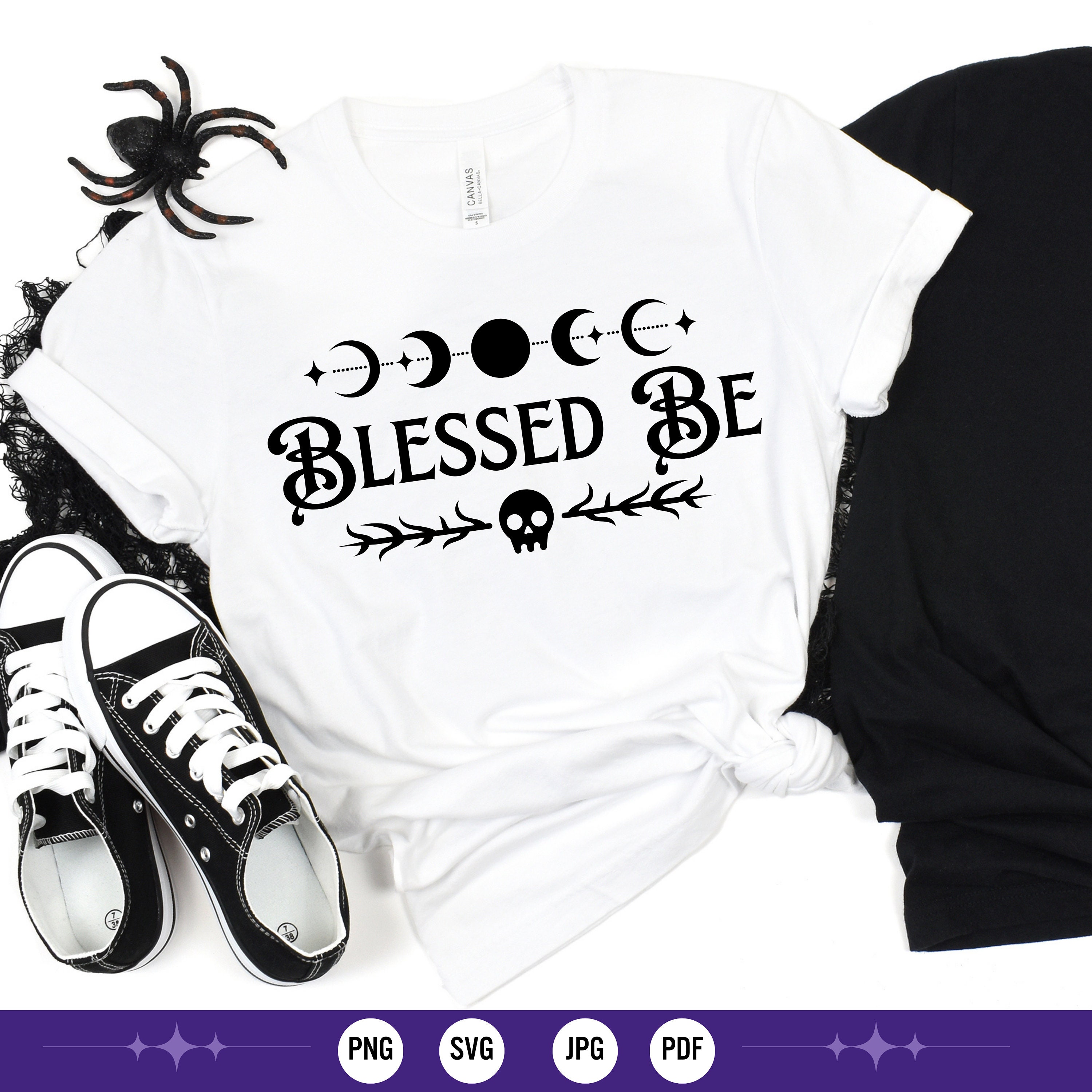 Blessed Be SVG | Pagan SVG | Witchcraft SVG | Wicca Cut Files | Cricut ...